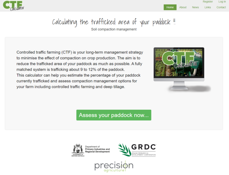 CTF calculator - WA Soil Knowledge Base